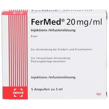 FerMed® 20 mg/ml 5x5 ml mit dem E-Rezept kaufen - Shop Apotheke