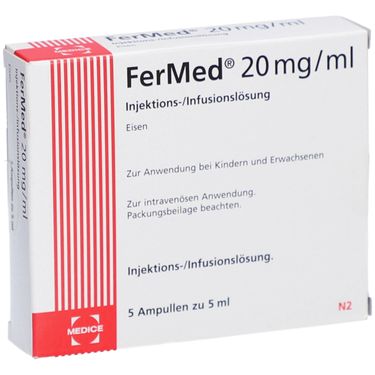 FerMed® 20 mg/ml 5x5 ml mit dem E-Rezept kaufen - Shop Apotheke