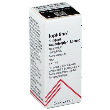 Iopidine® 5 mg/ml 5 ml mit dem E-Rezept kaufen - Shop Apotheke