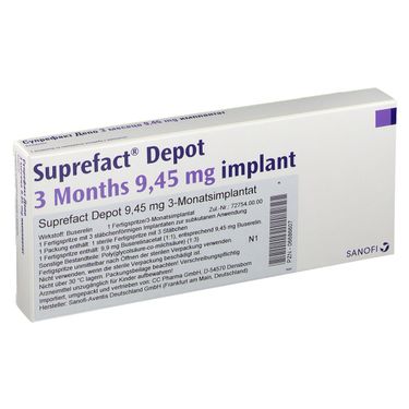 Suprefact® Depot 9,45 mg 3-Monatsimplantat 1 St mit dem E-Rezept kaufen ...