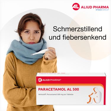 Paracetamol AL 500 bei akuten Schmerzen und Fieber 20 St - Shop Apotheke