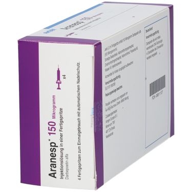 ARANESP 150 µg Inj.-Lsg.i.e.Fert.S.autom.Nadels. 4 St mit dem E-Rezept ...