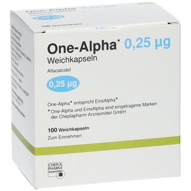 One Alpha 0,25 µg 100 St mit dem E-Rezept kaufen - Shop Apotheke