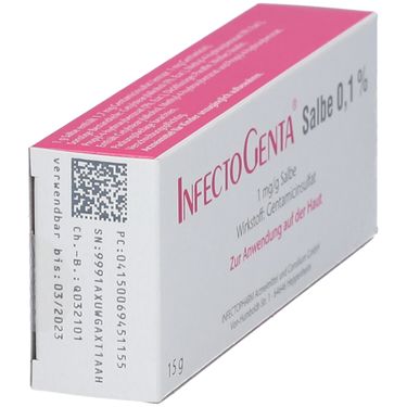 InfectoGenta® Salbe 0,1 % 15 g mit dem E-Rezept kaufen - Shop Apotheke