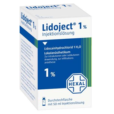Lidoject® 1% 1x50 ml mit dem E-Rezept kaufen - Shop Apotheke