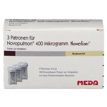 Novopulmon® 400 µg Novolizer® 3 Patronen 3x100 St mit dem E-Rezept ...