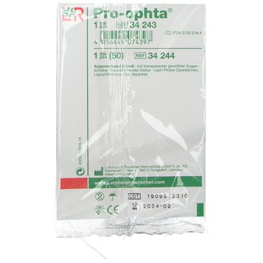 Pro-ophta® Augenverband S groß 1 St - Shop Apotheke