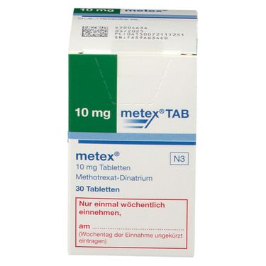 metex® 10 mg 30 St mit dem E-Rezept kaufen - Shop Apotheke