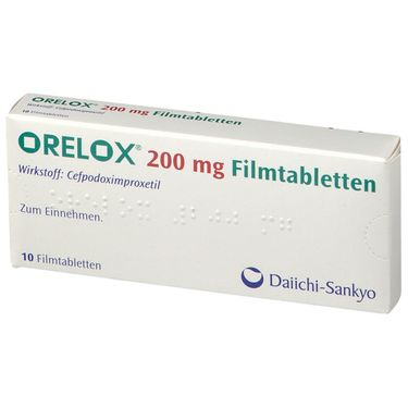 ORELOX® 200 mg 10 St mit dem E-Rezept kaufen - Shop Apotheke