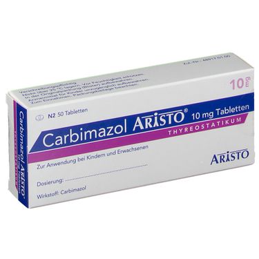 Carbimazol Aristo® 10 mg 50 St mit dem E-Rezept kaufen - Shop Apotheke