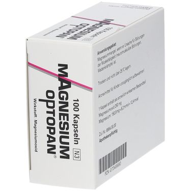 Magnesium-Optopan® Kapseln 100 St - Shop Apotheke