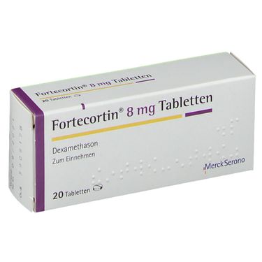 Fortecortin® 8 mg 20 St mit dem E-Rezept kaufen - Shop Apotheke