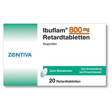 Ibuflam® 800 mg Retardtabletten 20 St mit dem E-Rezept kaufen - Shop ...