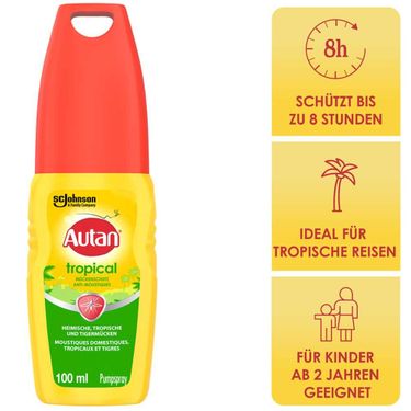 Autan® Tropical Pumpspray 100 ml - Shop Apotheke