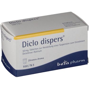 Diclo dispers® 100 St mit dem E-Rezept kaufen - Shop Apotheke