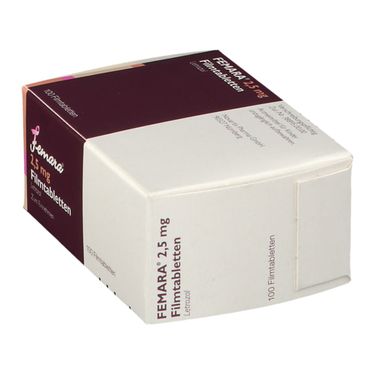 Femara® 2,5 mg 100 St mit dem E-Rezept kaufen - Shop Apotheke
