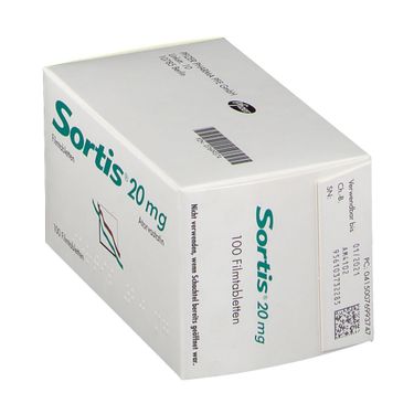 Sortis® 20 mg 100 St mit dem E-Rezept kaufen - Shop Apotheke