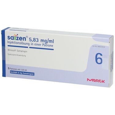 saizen® 5,83 mg/ml 6 5 St mit dem E-Rezept kaufen - Shop Apotheke