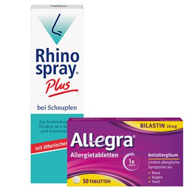 Rhinospray Plus Nasenspray + Allegra 1 St - Shop Apotheke