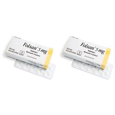 Folsan® 5 mg 2x100 St - Shop Apotheke