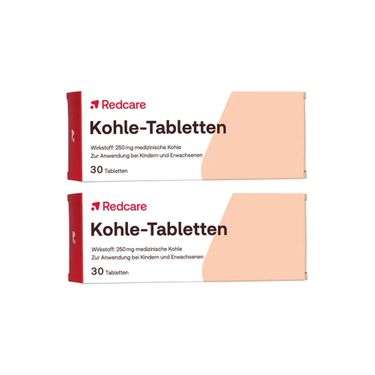 Redcare Kohle-Tabletten 2x30 St - Shop Apotheke