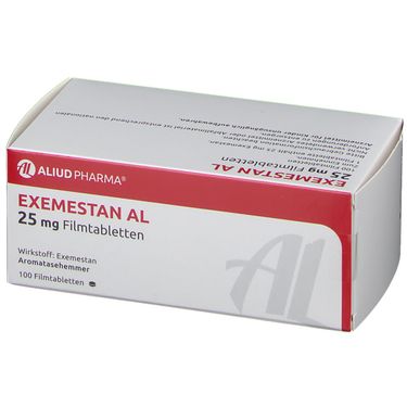 Exemestan AL 25 mg 100 St mit dem E-Rezept kaufen - Shop Apotheke