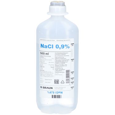 Kochsalzlösung 0,9% Ecoflac Plus 500 ml - Shop Apotheke