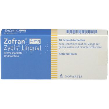 Zofran® 4 mg Zydis® Lingual 10 St mit dem E-Rezept kaufen - Shop Apotheke