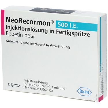 NeoRecormon® 500 I.E. 6 St mit dem E-Rezept kaufen - Shop Apotheke