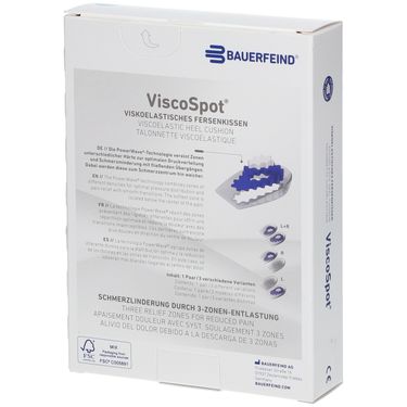 Viscospot Fersenkissen Gr. 1 links 2 St - Shop Apotheke