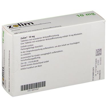zolim® 10 mg 100 St mit dem E-Rezept kaufen - Shop Apotheke