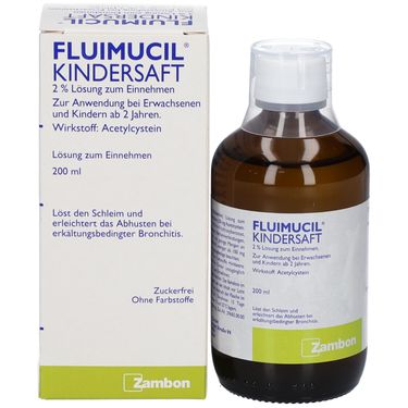 Fluimucil® Kindersaft 200 ml - Shop Apotheke