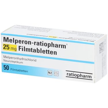 Melperon-ratiopharm® 25 mg 50 St mit dem E-Rezept kaufen - Shop Apotheke