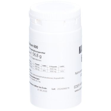 Kalium 600 Kapseln 60 St - Shop Apotheke