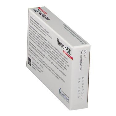 Hepar-SL® FORTE 600 mg 20 St - Shop Apotheke
