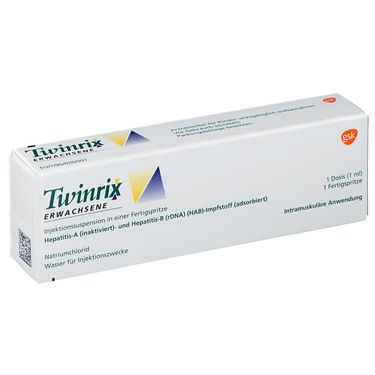 Twinrix Erwachsene 1x1 St mit dem E-Rezept kaufen - Shop Apotheke