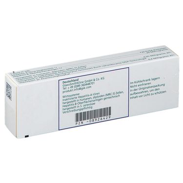 Twinrix Erwachsene 1x1 St mit dem E-Rezept kaufen - Shop Apotheke