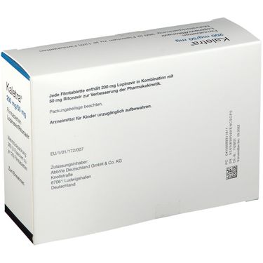 Kaletra 200 mg/50 mg 360 St mit dem E-Rezept kaufen - Shop Apotheke