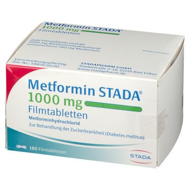 Metformin STADA® 1000 mg 180 St mit dem E-Rezept kaufen - Shop Apotheke
