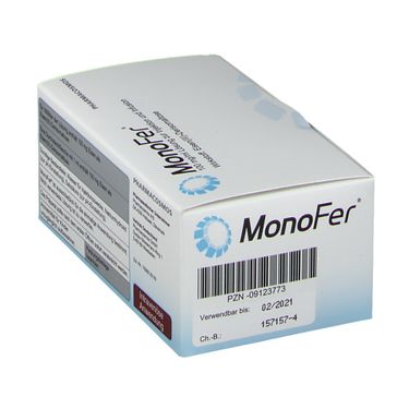 MonoFer® 100 mg/ml 5x1 ml mit dem E-Rezept kaufen - Shop Apotheke