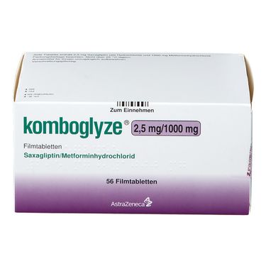 Komboglyze® 2,5 mg/1000 mg 56 St mit dem E-Rezept kaufen - Shop Apotheke