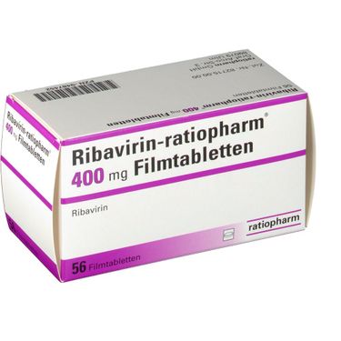 Ribavirin-ratiopharm® 400 mg 56 St mit dem E-Rezept kaufen - Shop Apotheke