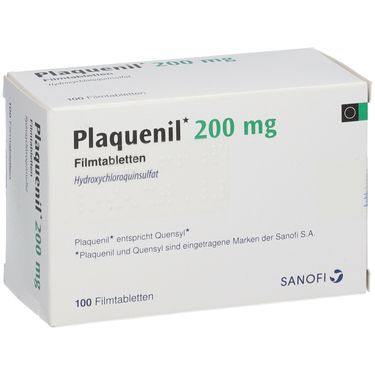 Plaquenil 200 mg 100 St mit dem E-Rezept kaufen - Shop Apotheke