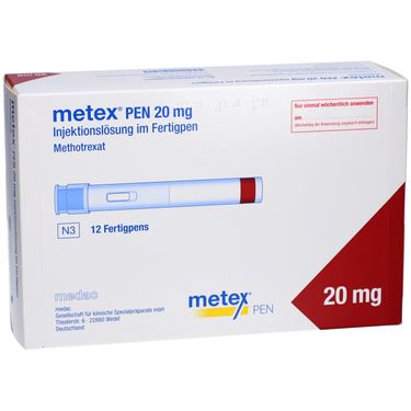 metex® PEN 20 mg 12 St mit dem E-Rezept kaufen - Shop Apotheke
