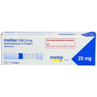 metex® PEN 25 mg (50 mg/ml) Injektionslösung im Fertigpen 1 St mit dem ...