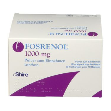 Fosrenol® 1000 mg 90 St mit dem E-Rezept kaufen - Shop Apotheke