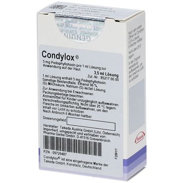 Condylox 3,5 ml mit dem E-Rezept kaufen - Shop Apotheke