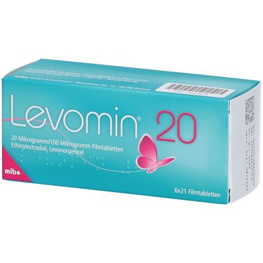 Levomin 20 20 µg/100 µg 6x21 St mit dem E-Rezept kaufen - Shop Apotheke
