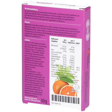 PAINEX® MAGNESIUM + Vitamin C Lutschtabletten 20 St - Shop Apotheke