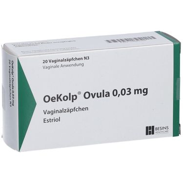 OeKolp® Ovula 0,03 mg 20 St mit dem E-Rezept kaufen - Shop Apotheke